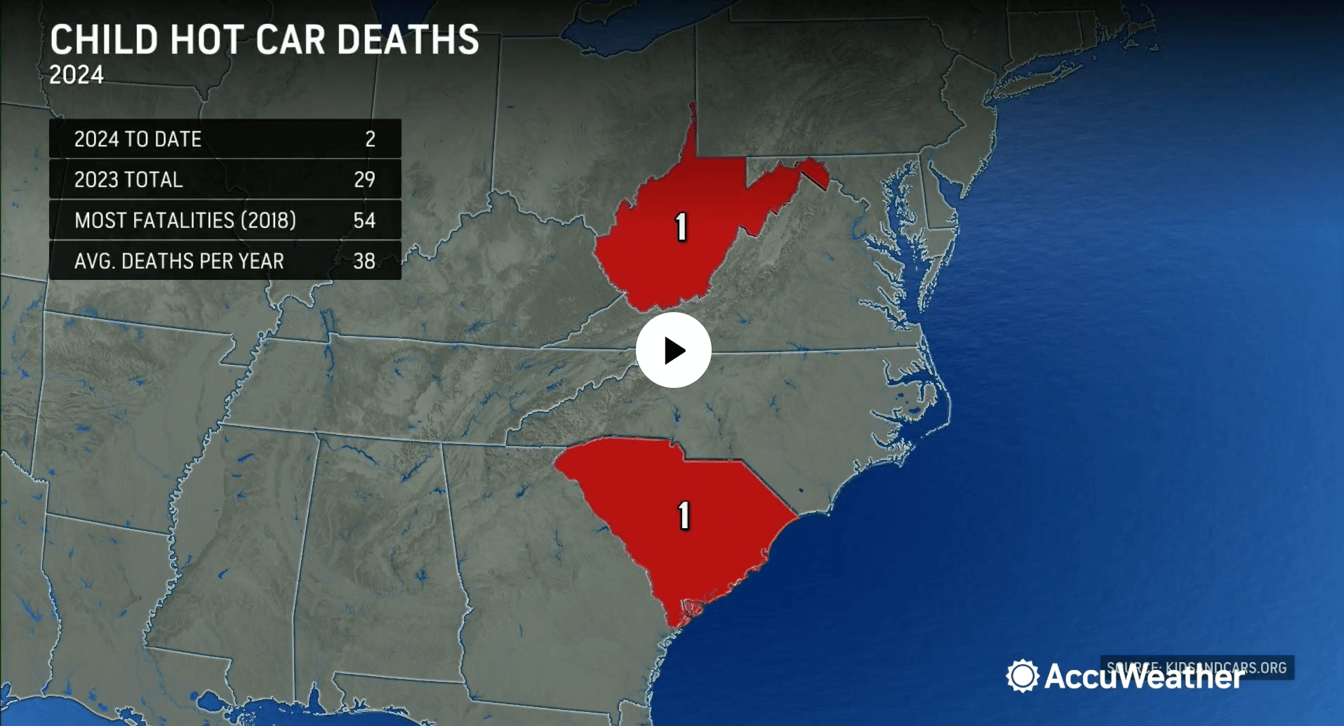 Child Hot Car Deaths - 2024 - Latest News - Kids and Car Safety
